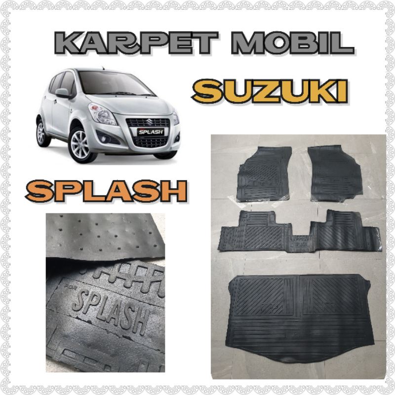 Jual karpet alas mobil suzuki splash full set | Shopee Indonesia