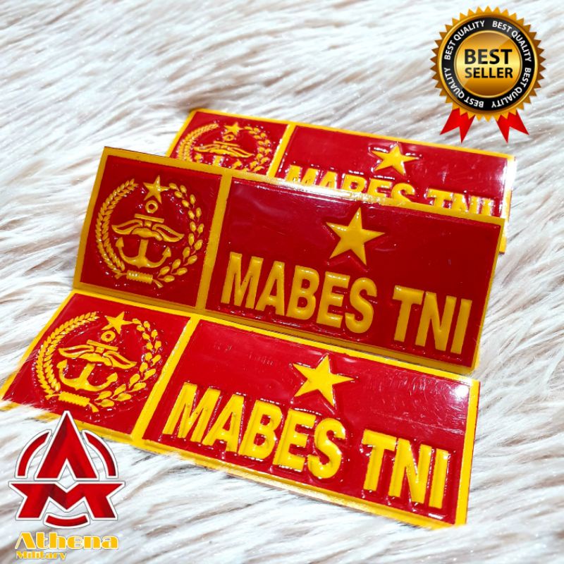 Jual Stiker Plat motor MABES TNI | stiker plat mobil Mabes Tni |Stiker ...