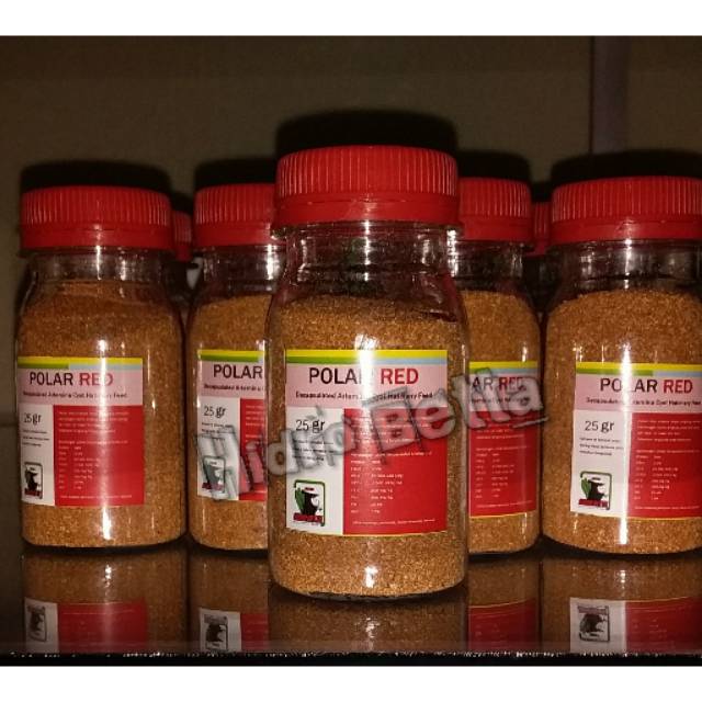 Jual Artemia Polar Red 25gr / Artemia Instan Polar Red 25 gram (Pakan ...