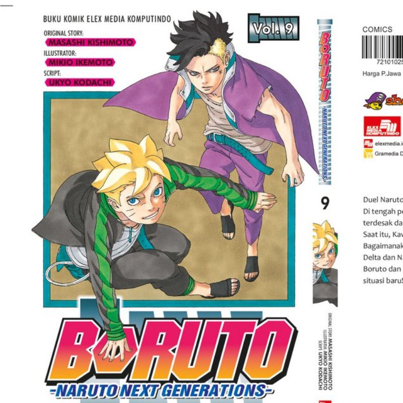 Jual Boruto - Naruto Next Generation Vol. 9 | Shopee Indonesia