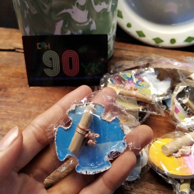 Jual GANGSINGAN TARIK Tangan Kecil 5cm. Mainan Tradisional Jadul Gasing ...