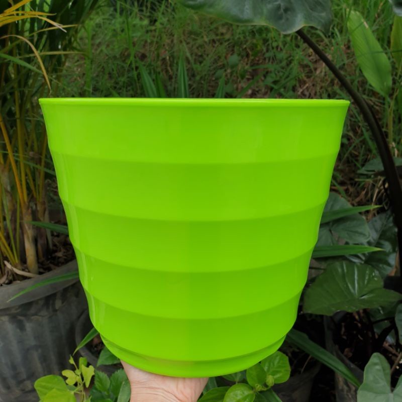 Jual Pot bunga LOVENIA MADO 32 (26cm) PUTIH Pot tanaman Pot cantik ...