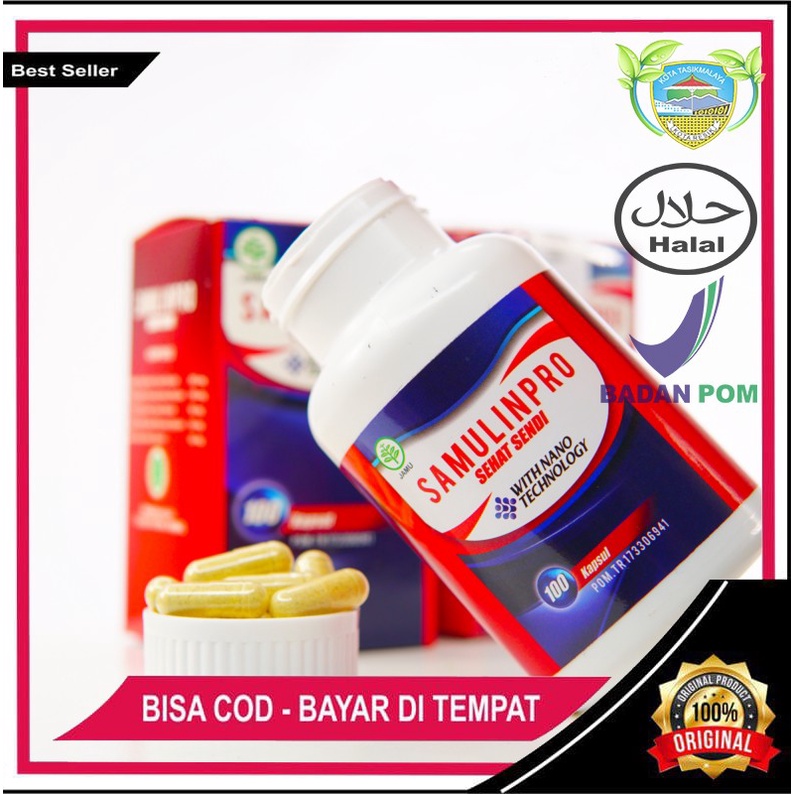 Jual Samulinpro Sehat Sendi 100 Kapsul Original , Obat Rematik Herbal ...