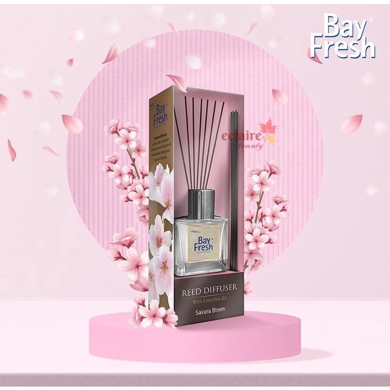 Jual Bayfresh Reed Diffuser Sakura Bloom 30 ml With Essential Oil 100 % ...