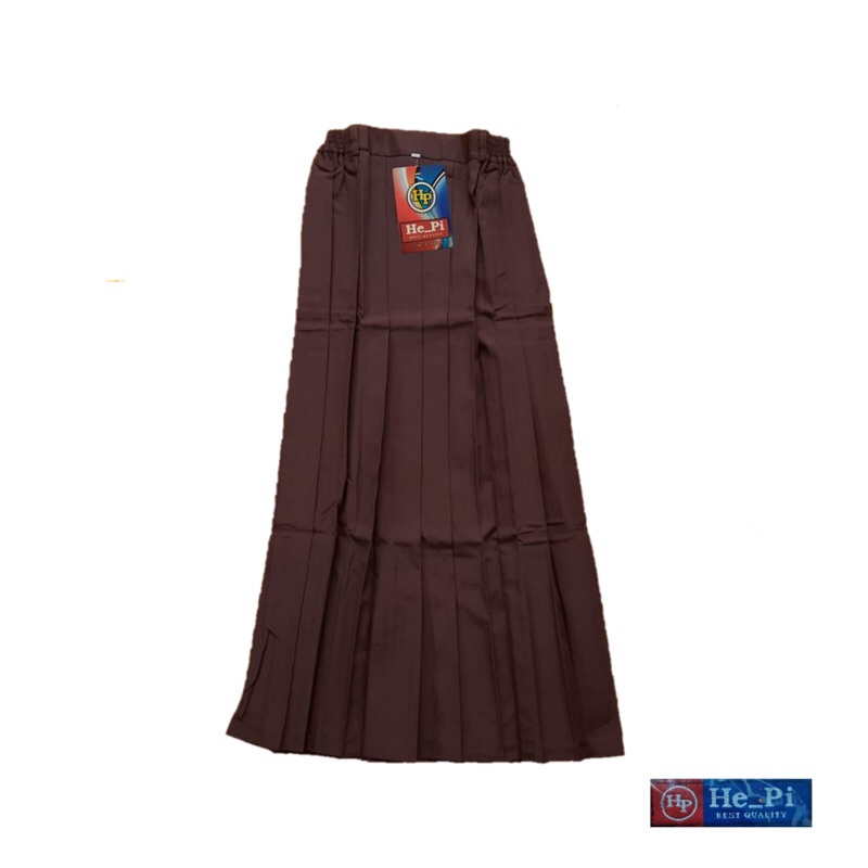 Jual Rok pramuka SD /SMP /SMA panjang pinggang karet seragam sekolah | Shopee Indonesia