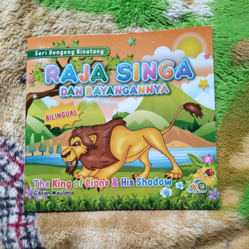 Jual ORIGINAL BUKU CERITA ANAK SERI DONGENG BINATANG RAJA SINGA DAN ...