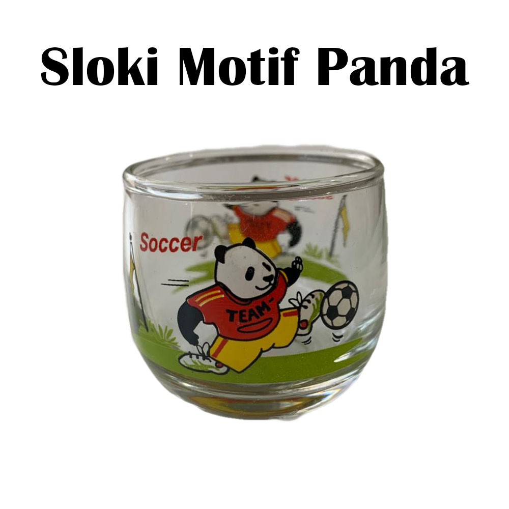 Jual Gelas Sloki Motif Panda Seloki Soju Resto Kafe Cafe Beer Pub Bar ...