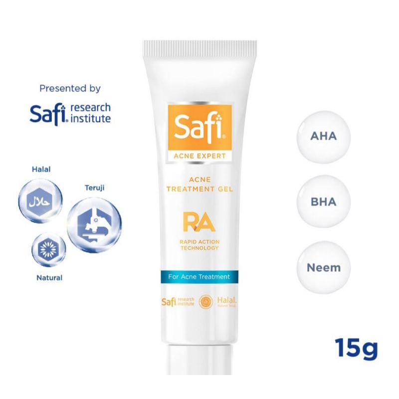 Jual Safi Acne Expert Acne Treatment Gel 15 gr | Shopee Indonesia
