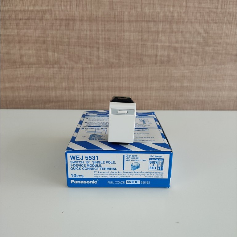 Jual Panasonic Saklar Engkel Kecil (WEJ-5531) | Shopee Indonesia