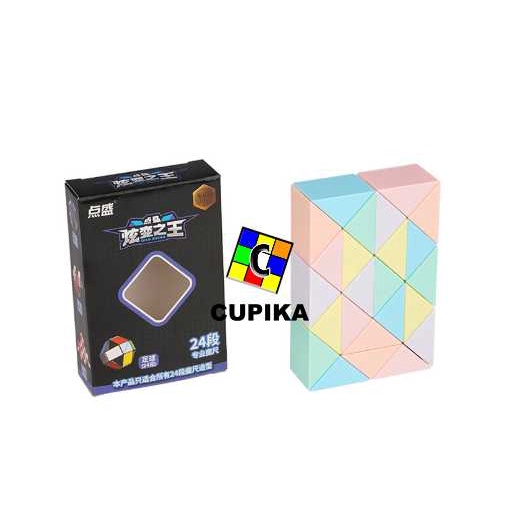 Jual Cube Puzzle Diansheng macaron Snake PUZZLE 24 36 48 60 72 3x3 ...