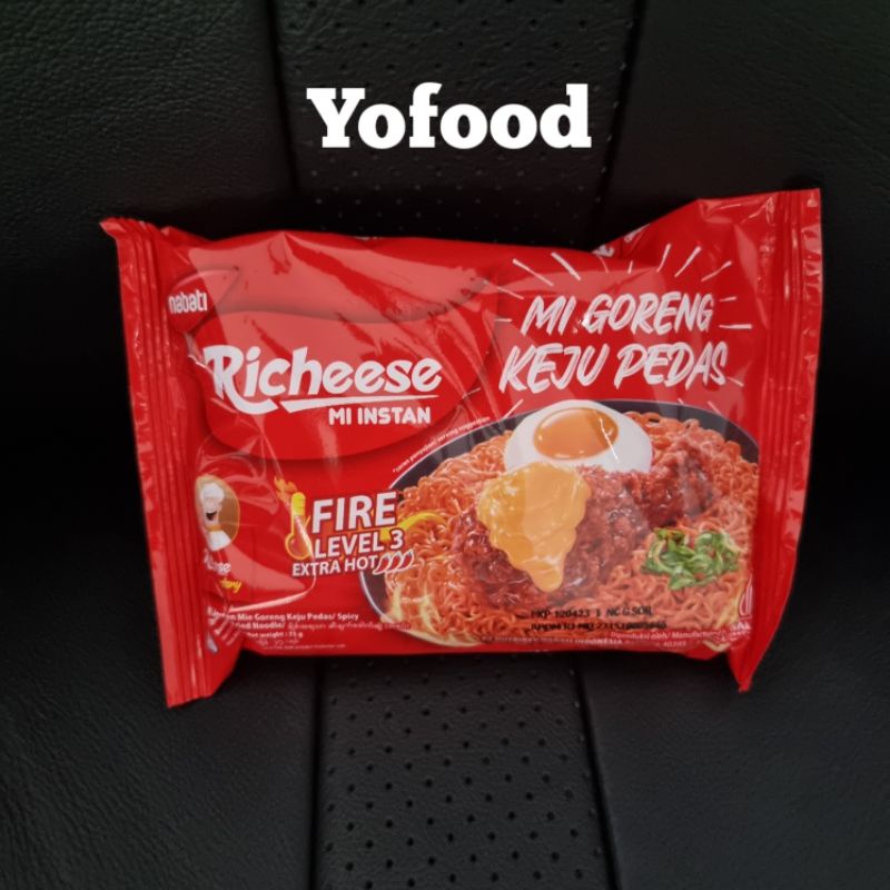 Jual richeese mie goreng level 3 richeese nabati mi instant | Shopee ...