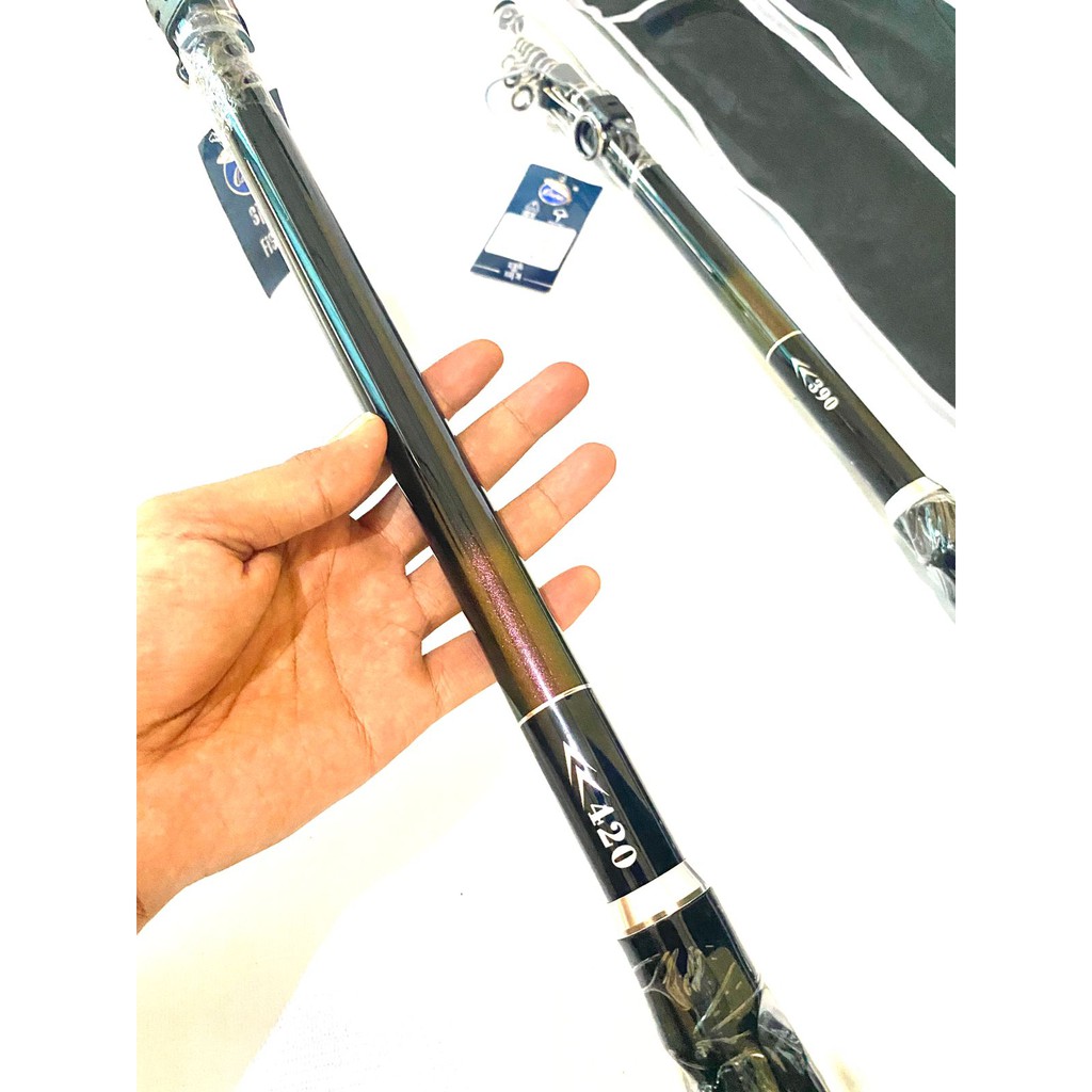 Jual Joran Laut Surf Orca Pentagon Extra 390 420 Fuji Dan Non Fuji Kaku Model Antena | Shopee ...