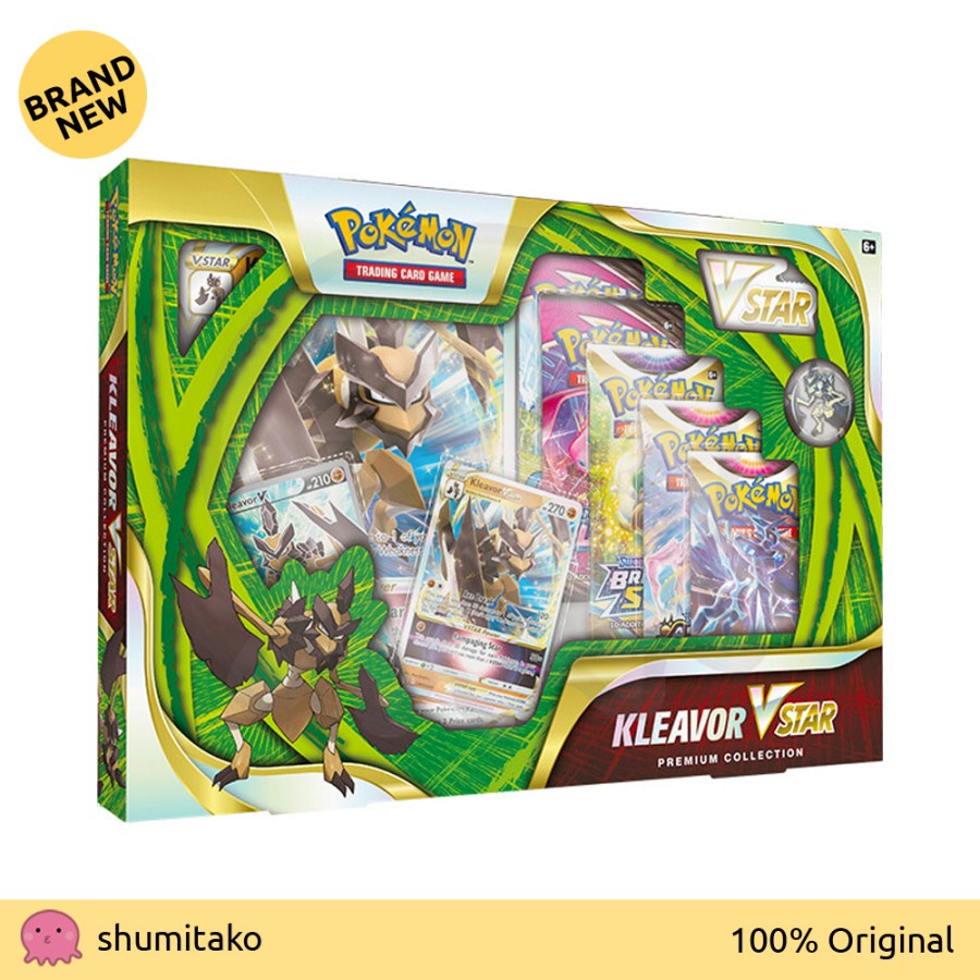Jual Pokemon Kleavor VSTAR Premium Collection Box | Shopee Indonesia