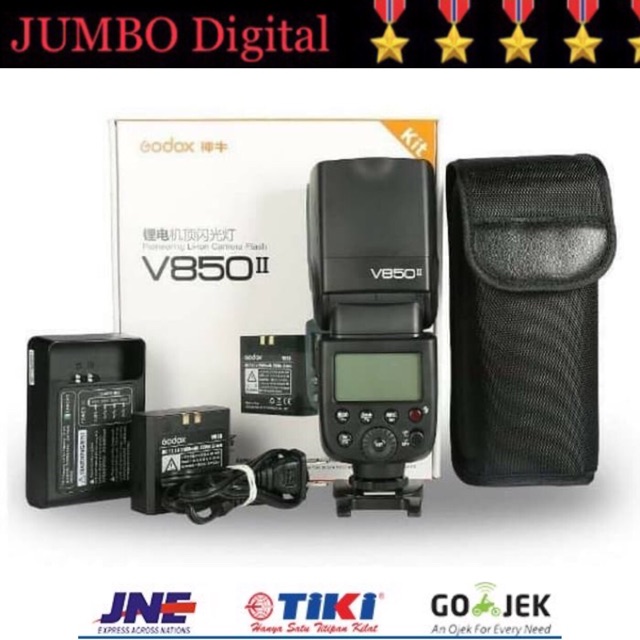 Jual FLASH GODOX SPEEDLIGHT V850II UNIVERSAL V850 II | Shopee Indonesia