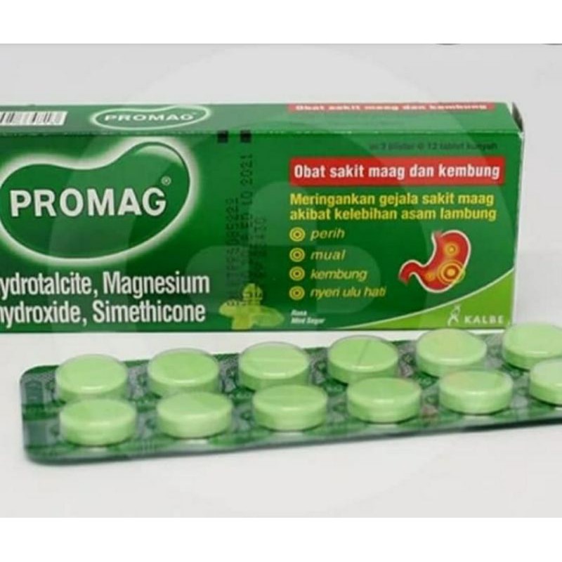 Jual promag strip @10 tablet | Shopee Indonesia