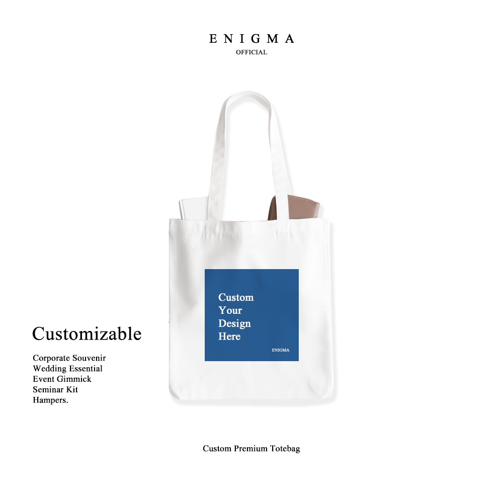Jual custom totebag kanvas tangan pertama tote bag custom perusahaan ...