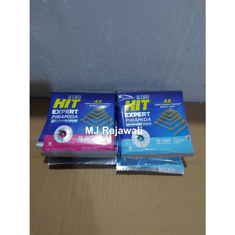 Jual Hit Expert Piramida Obat Nyamuk Bakar isi 4 - Renceng | Shopee ...