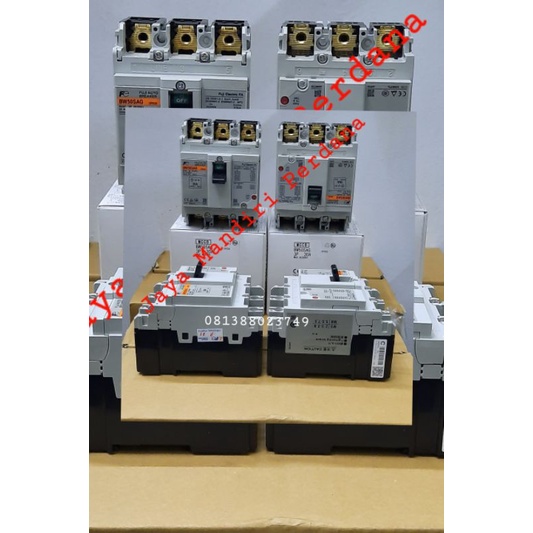 Jual MCCB Fuji BW50SAG 3P 30A 7,5kA 380/415VAC,Ori & Bergaransi,Mohon Cek Stock Dahulu | Shopee ...