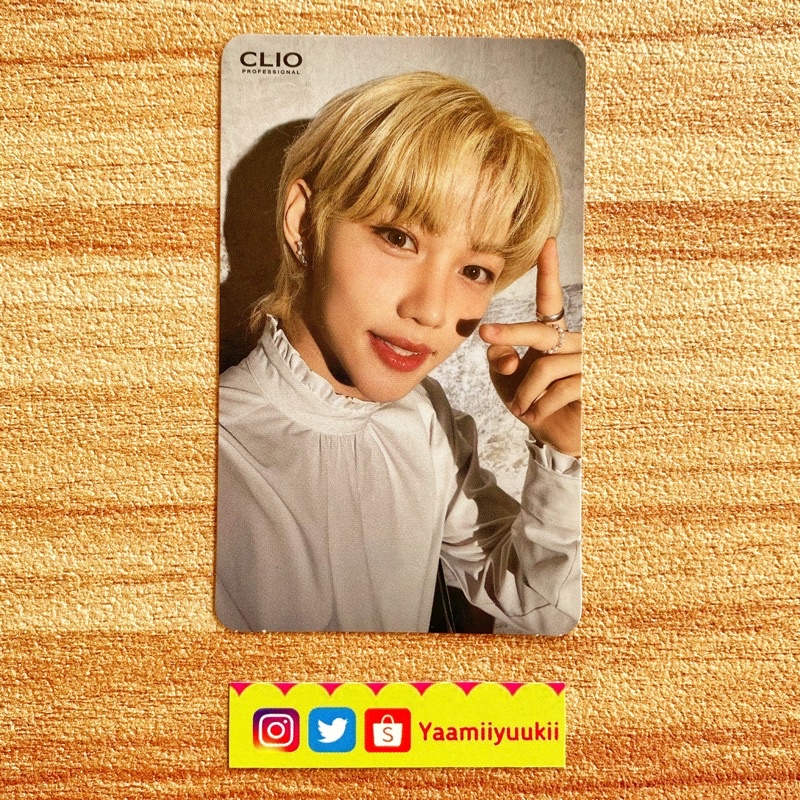 Jual STRAY KIDS FELIX OFFICIAL PHOTOCARD CLIO MILD | Shopee Indonesia