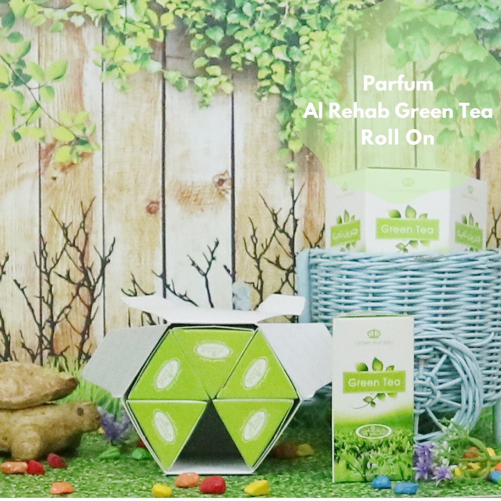 Jual Parfum Al Rehab Green Tea termurah | Shopee Indonesia