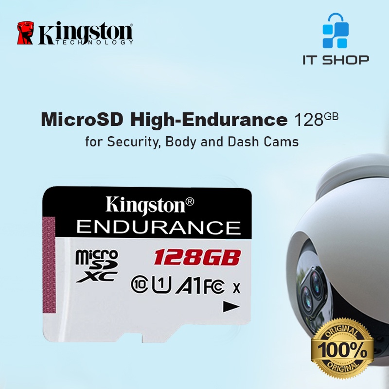 Jual Kingston MicroSD Card High Endurance - 128GB | Shopee Indonesia