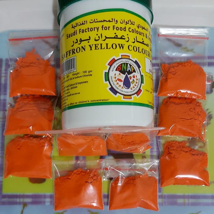 Jual SGS Saffron Bubuk Zafaron Pewarna Kuning Alami Saudi 25 GRAM ...