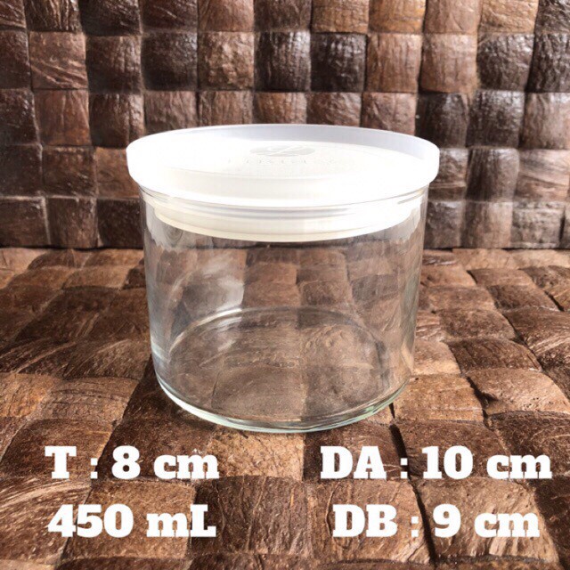 Jual TUBO Glass Jar 450 mL | Jar Kaca Kedap Udara | Toples Kaca ...