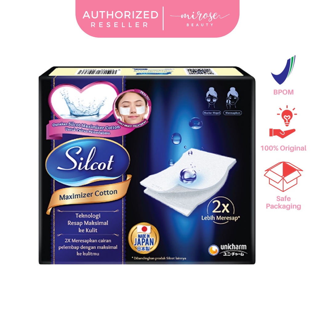 Jual Silcot Maximizer Cotton Kapas Toner 40pcs | Shopee Indonesia