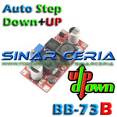 Jual BB-73B Auto Buck Boost Step Down Step Up XL6009 Adjustable QSKJ ...