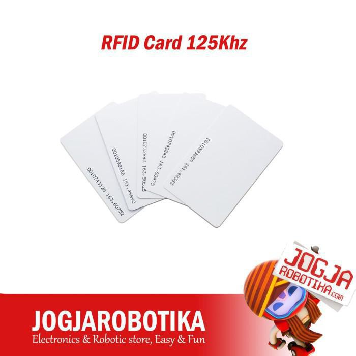 Jual RFID Card 125Khz Kartu Tag | Shopee Indonesia