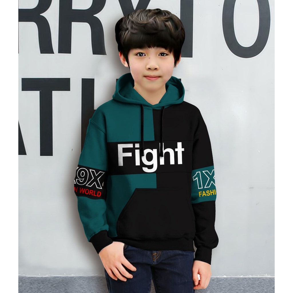 Jual Flava Store - Hoodie Anak Laki Laki Fight Jaket Hoodie Anak Umur 4 ...
