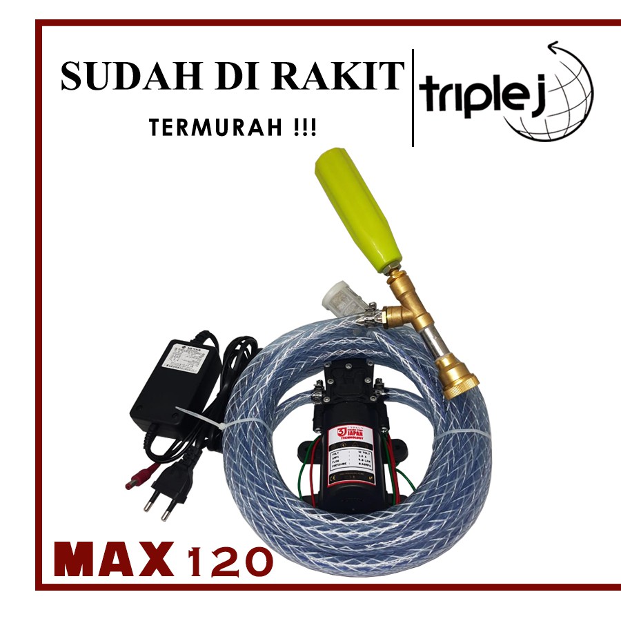 Jual Alat Steam Pompa DC 3J Murah set mesin cuci AC motor mobil steam ...