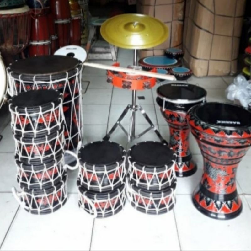 Jual Marawis Batik Super Kulit Warna Lengkap 12 Alat | Shopee Indonesia