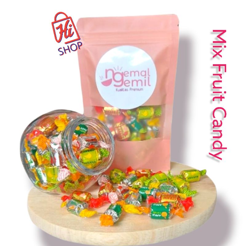 Jual Permen Termurah Mixed Fruit Candy / Permen Rasa Buah (Bisa CoD ...