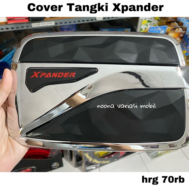 Jual cover tangki bensin xpander black krom elegant | Shopee Indonesia