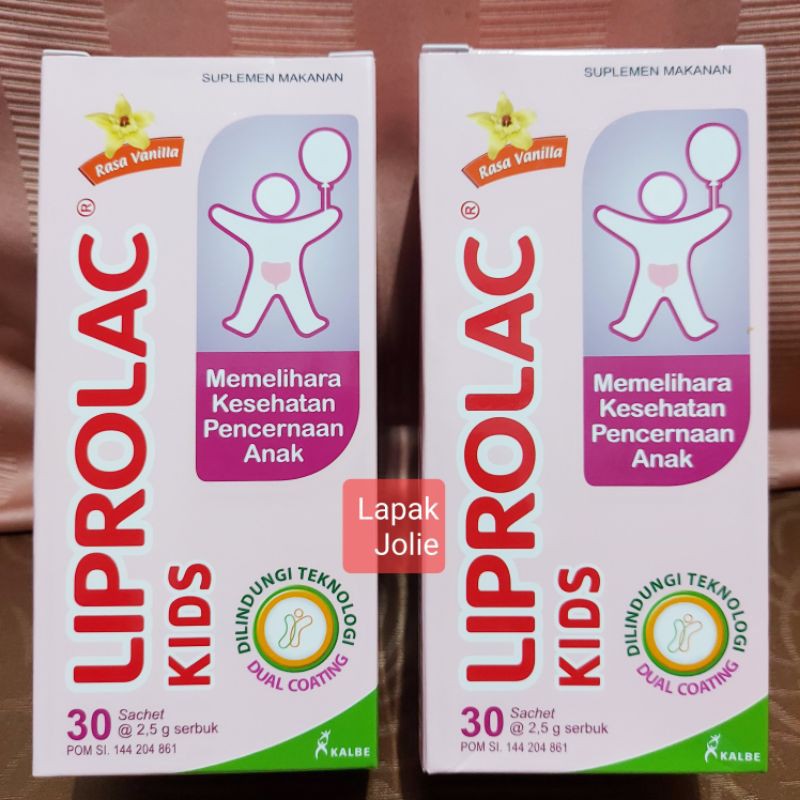 Jual liprolac kids kid box 30 sachet kesehatan pencernaan | Shopee ...