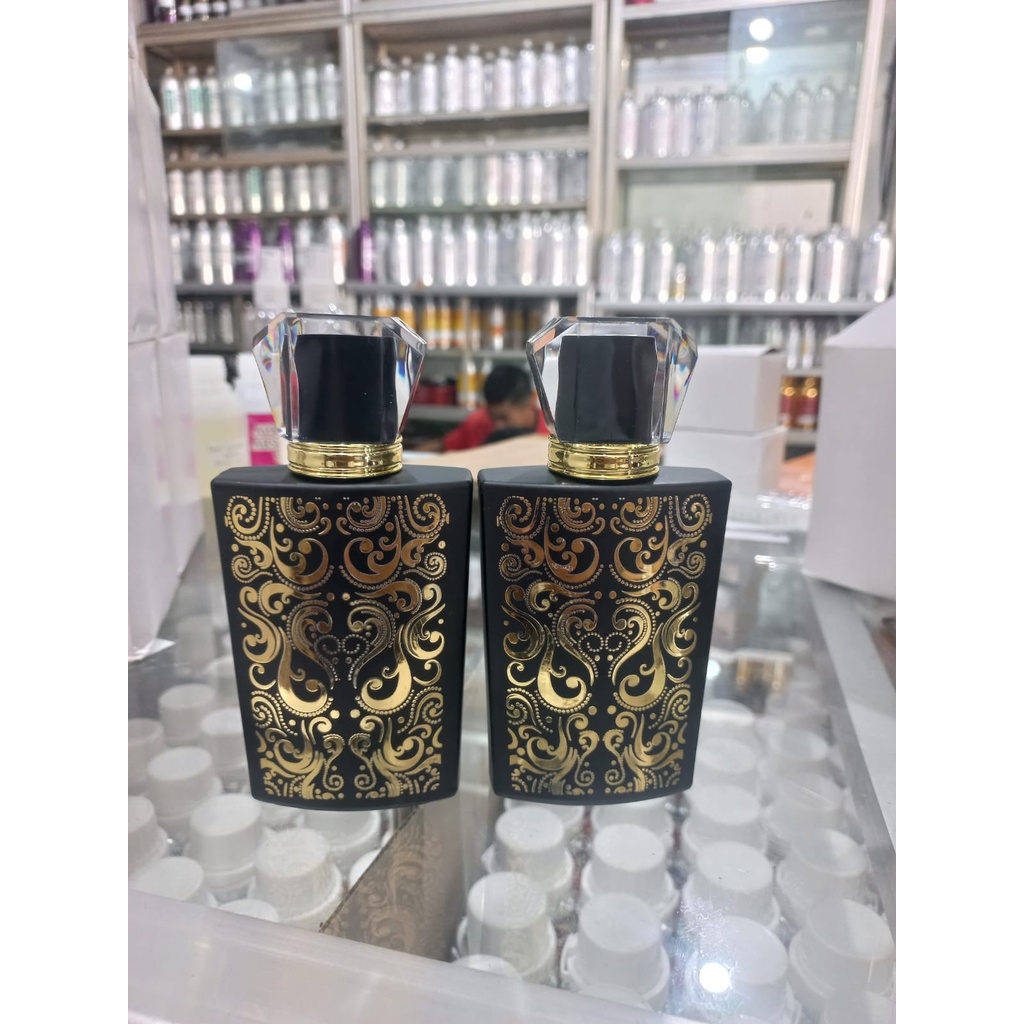 Jual (1PCS) GOLDEN BATIK 50 ML BOTOL PARFUM UNIK ANTIK ARAB HARGA ...