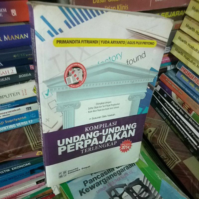 Jual BUKU UNDANG UNDANG/KOMPILASI UNDANG UNDANG PERPAJAKAN TERLENGKAP ... Jual BUKU UNDANG UNDANG/KOMPILASI UNDANG UNDANG PERPAJAKAN TERLENGKAP ...