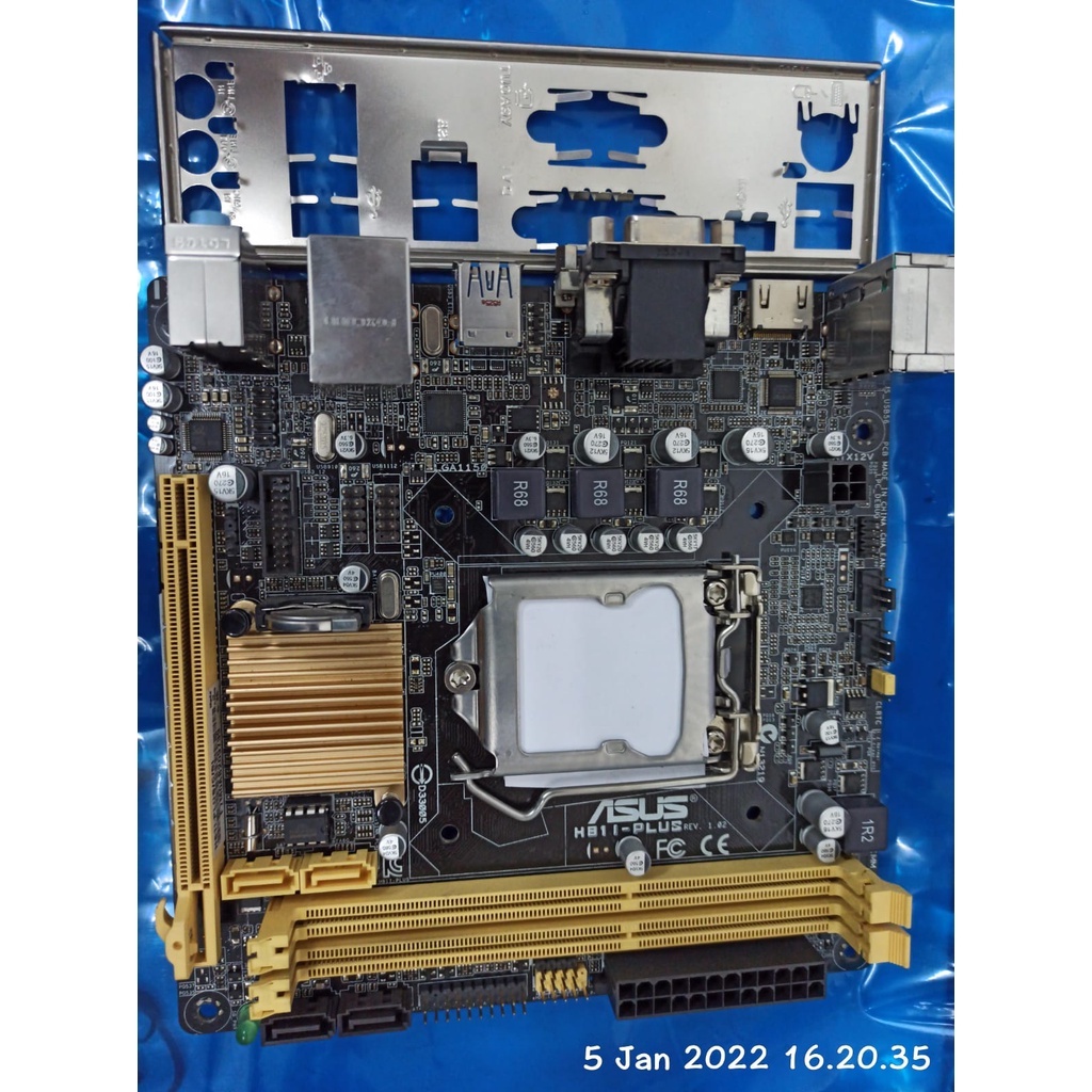 Jual MAINBOARD ASUS H81I-PLUS MINI ITX LGA 1150 | Shopee Indonesia