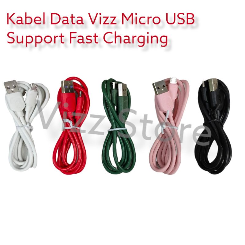 Jual (1 Pcs) Kabel Data Vizz CD30 Fast Charging Micro USB 3Amper | Shopee Indonesia