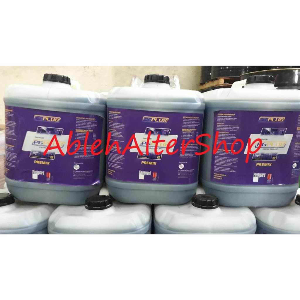 Jual PGPlus Coolant Fleetguard Cummins - Air Radiator Coolant PG Plus ...