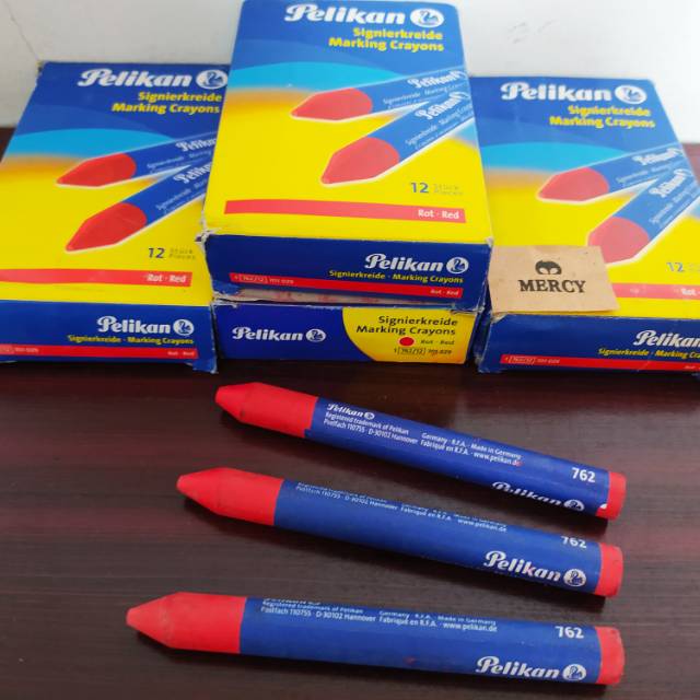 Jual Pelikan Crayon Marking Krayon Penanda Log Kayu | Shopee Indonesia