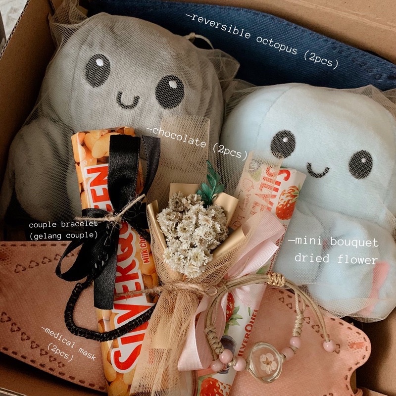 Jual COUPLE HAMPERS / KADO PACAR / GIFT BESTIE / KADO ULANG TAHUN/ GIFT ...