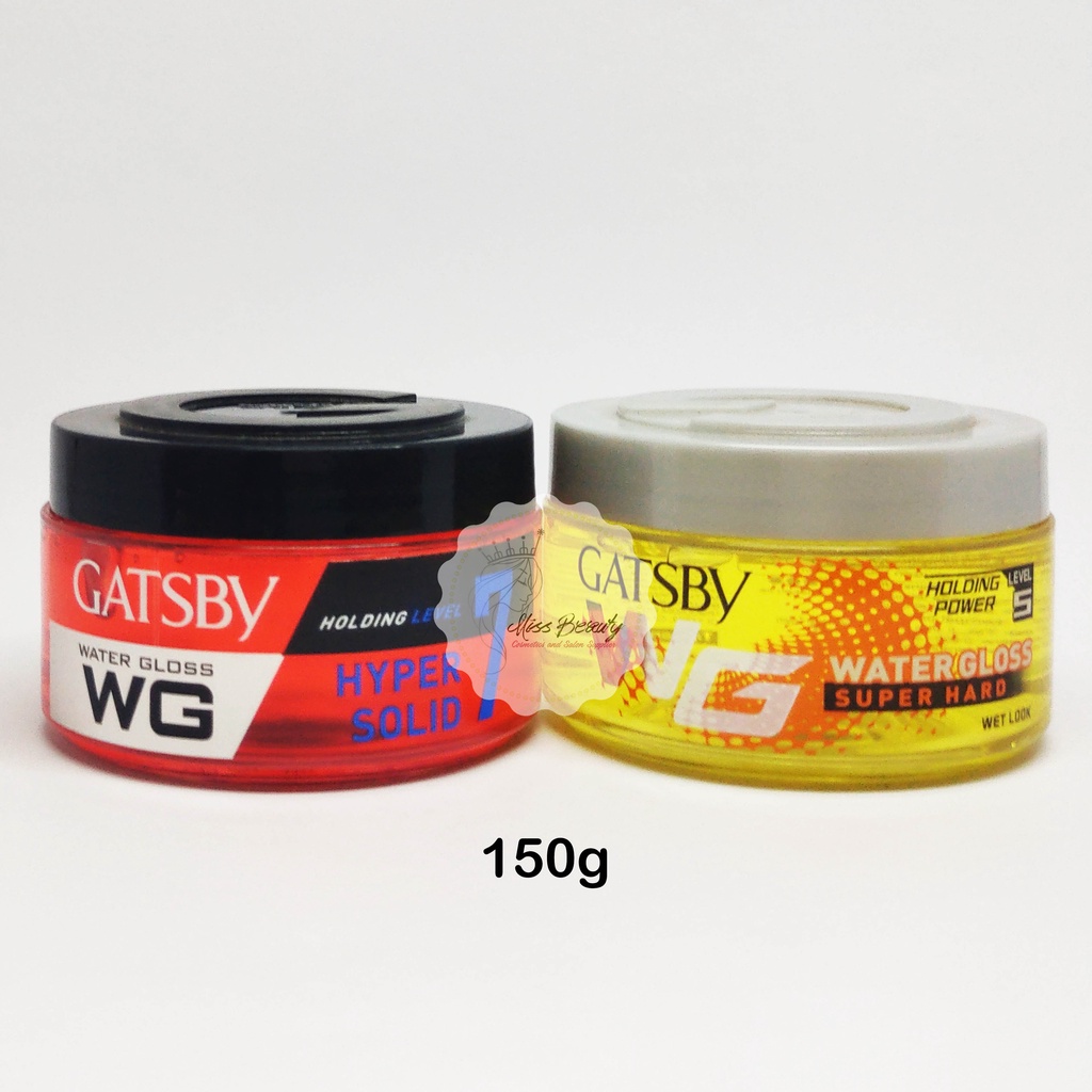 Jual Gatsby WG WaterGloss / Styling Gel / Minyak Rambut - 150g | Shopee ...