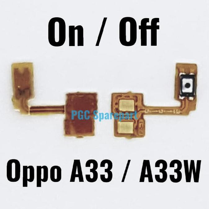 Jual ORIGINAL FLEXIBLE CONNECTOR POWER ON OFF OPPO NEO 7 A33 A33W FLEKSIBEL KONEKTOR | Shopee ...