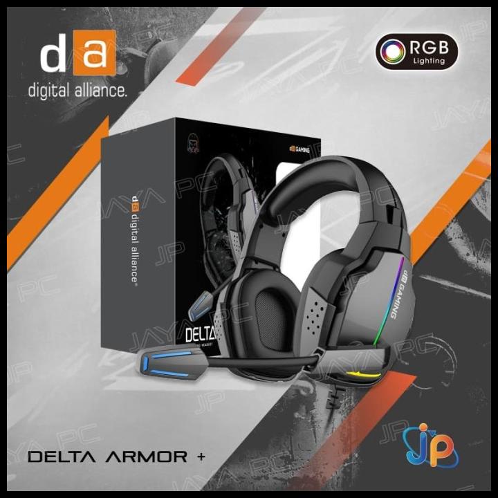 Jual Headset Gaming Digital Alliance Da Delta Armor Plus Rgb | Shopee ...