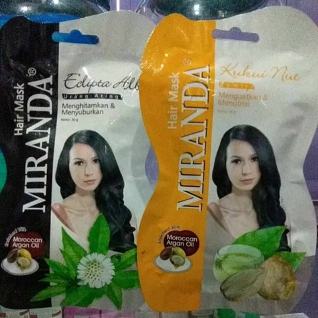 Jual Miranda hair mask sachet 30gr | Shopee Indonesia
