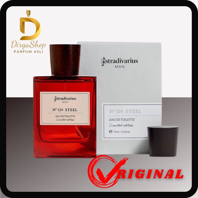 Jual Stradivarius Man No 124 Steel Limited Edition For Men EDT 75ml ...