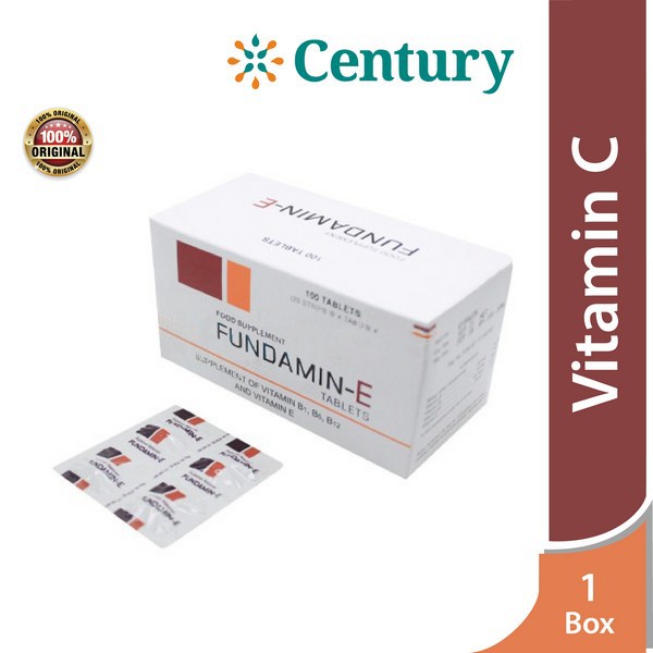 Jual Fundamin E Tablet 1 Strip isi 4 Tablet / Vitamin B1,B6,B12 & Vit ...