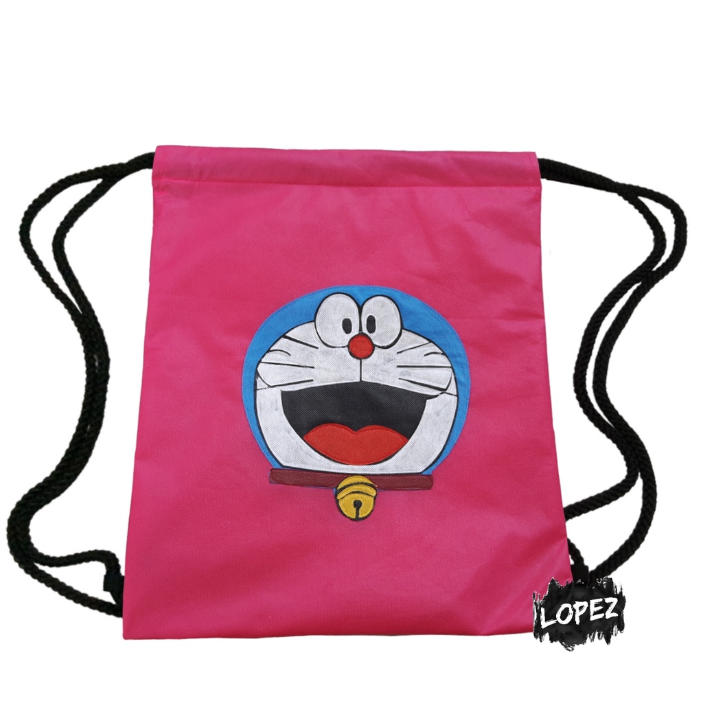 Jual Tas Jaring Doraemon / Tas Ransel Dorami Shizuka Suneo Gian Nobita ...